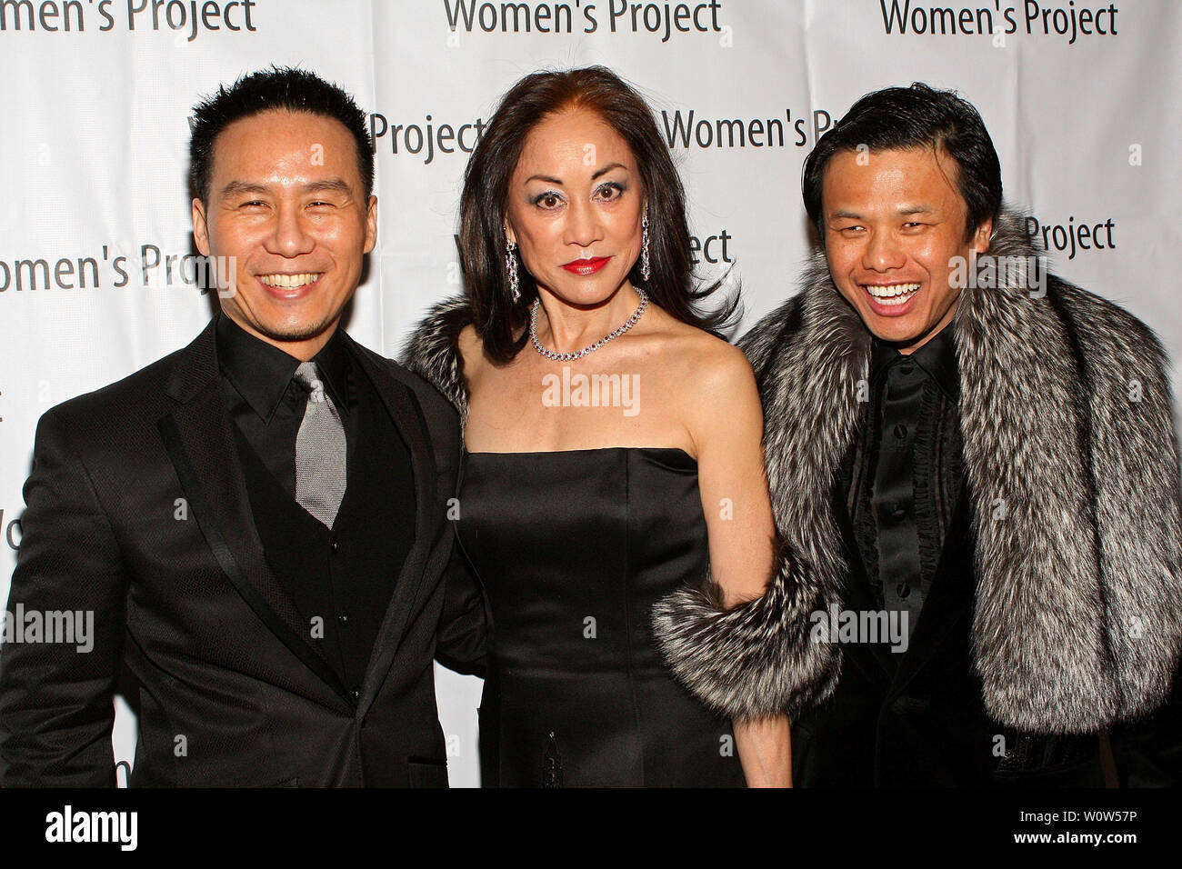 New York, USA. 2 March, 2009. B.D. Wong, Lucia Hwong Gordon, Zang Toi ...