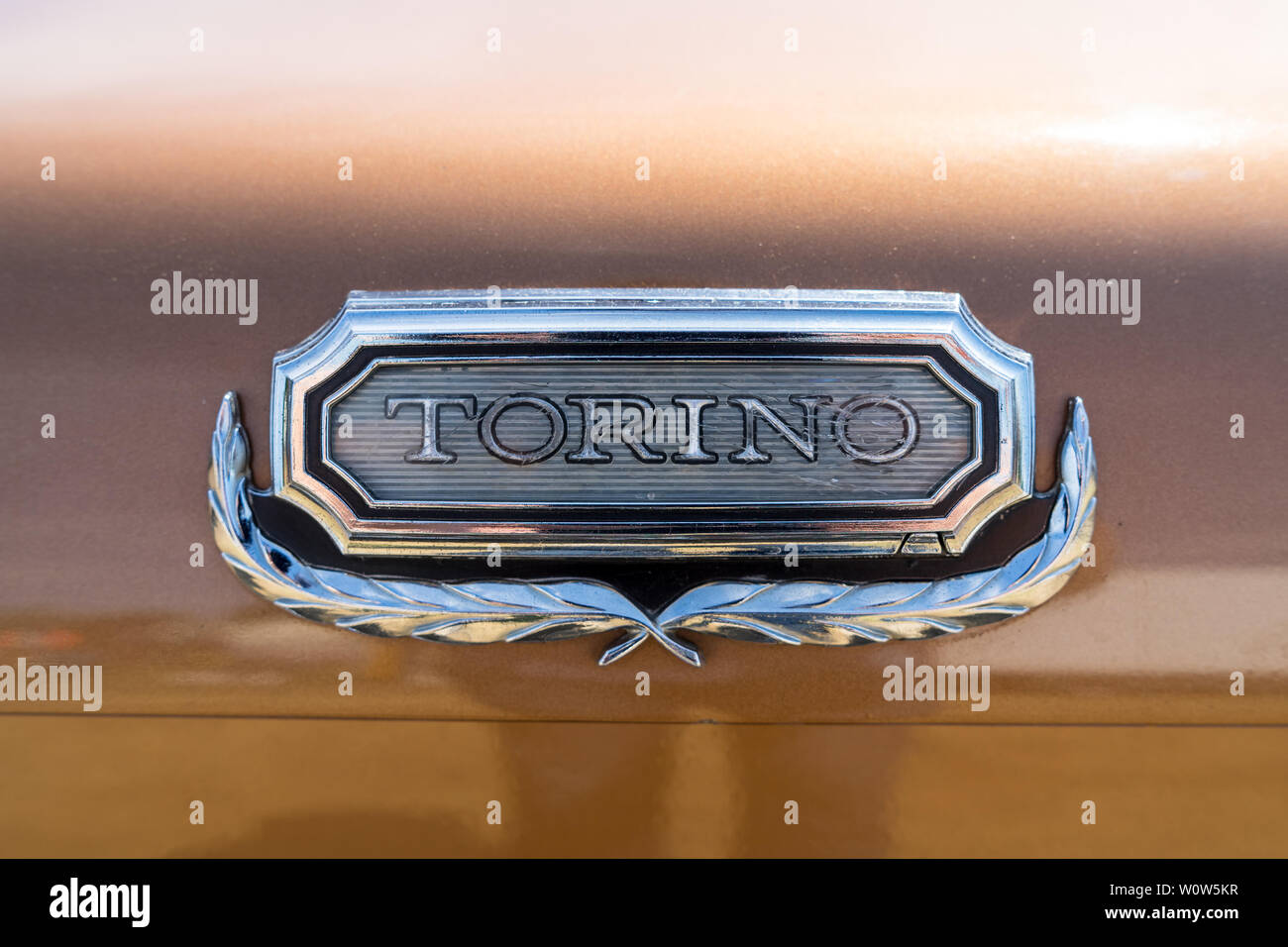Ford torino logo hi-res stock photography and images - Alamy