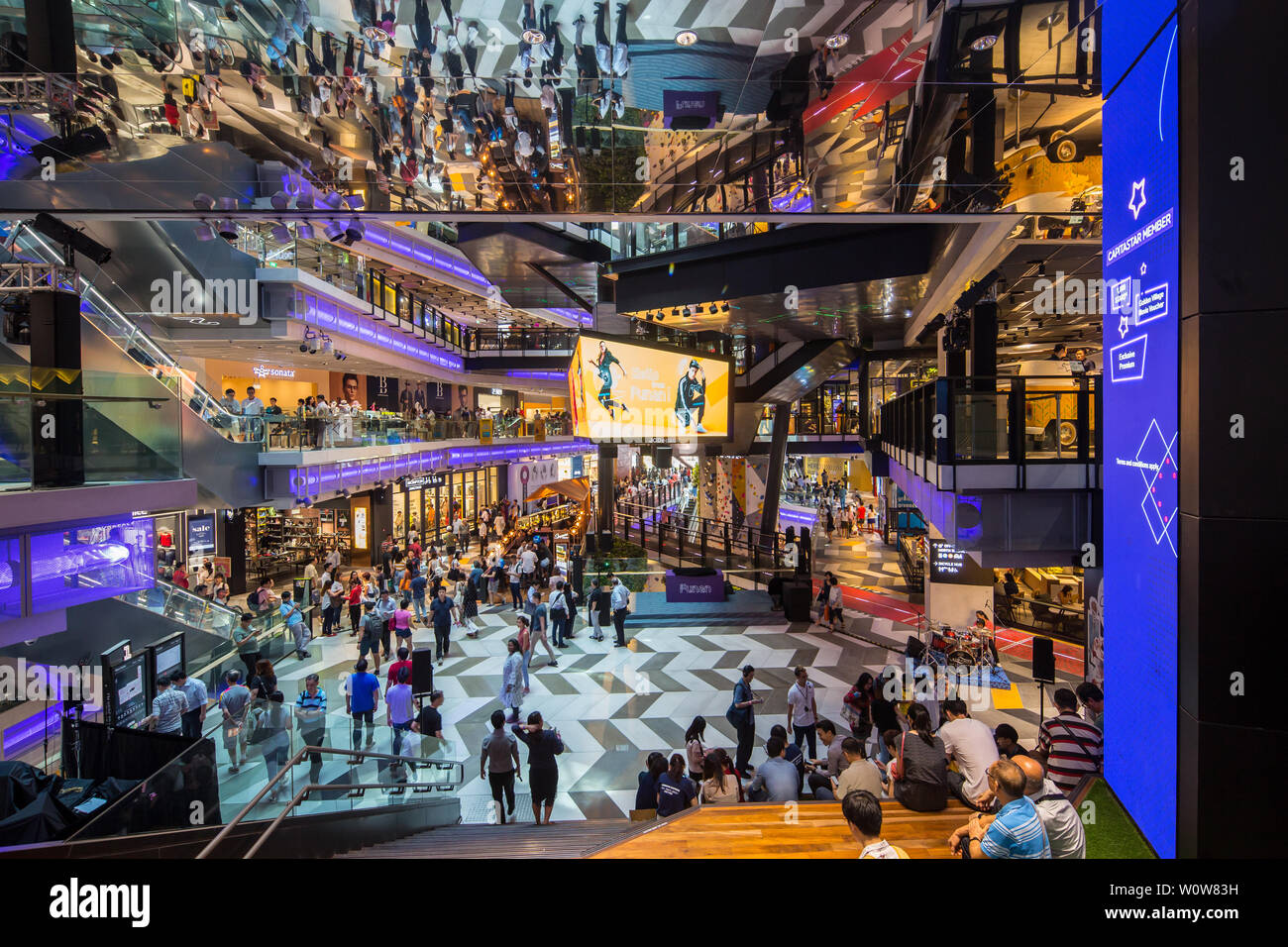 Mall of asia ceiling hi-res stock photography and images - Alamy