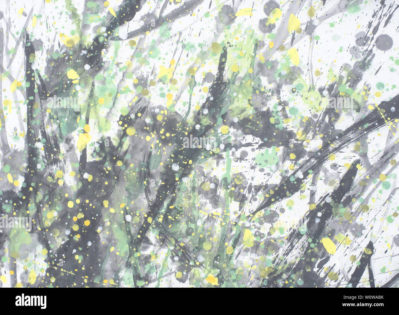 Abstract ink art background Stock Photo - Alamy