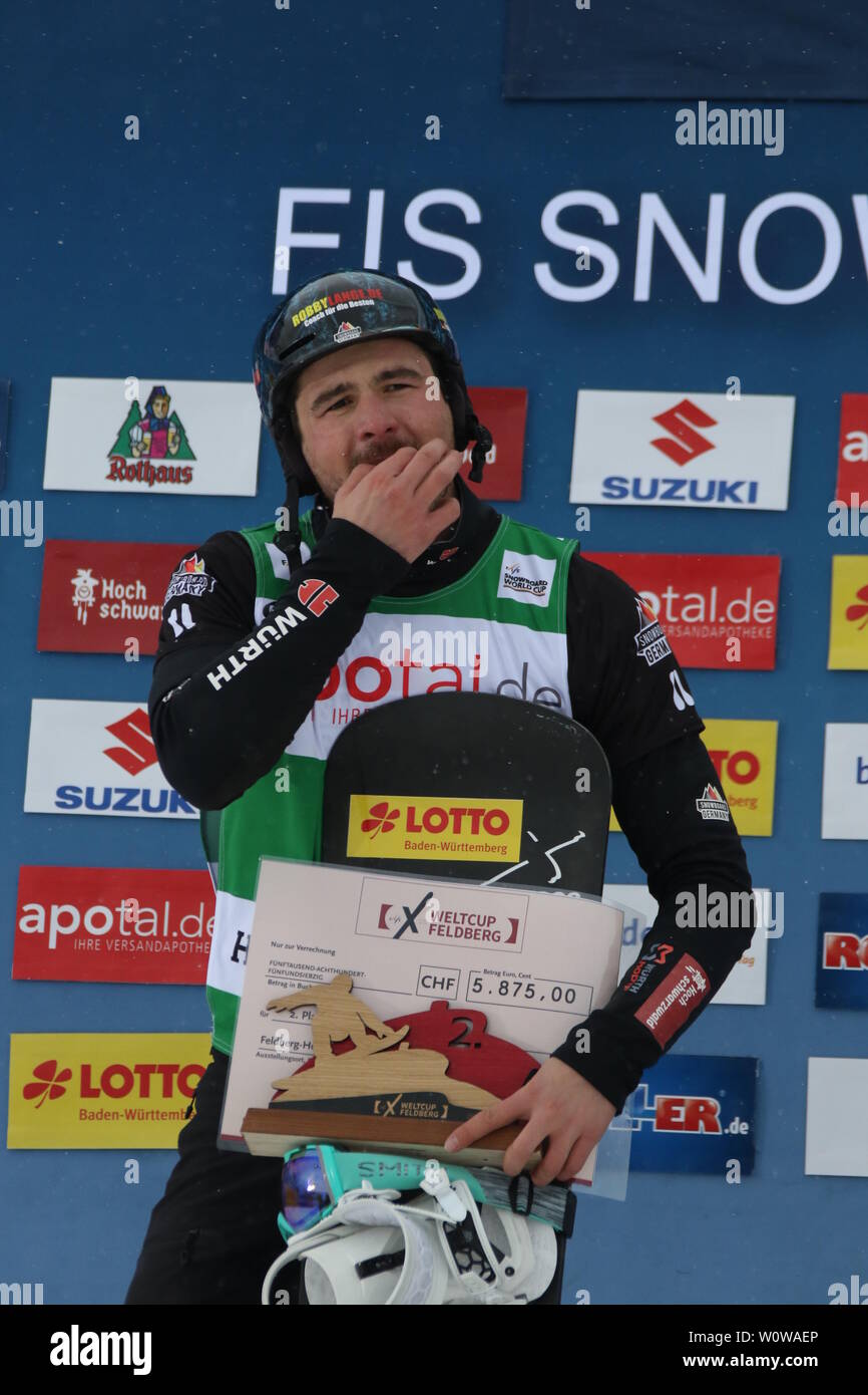 Paul Berg (SC Konstanz GER) gratuliert BOLTON Cameron (Australien AUS ...