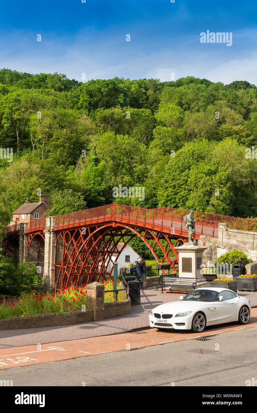 The 1779 iron bridge over the River Severn was the World’s first. A ...