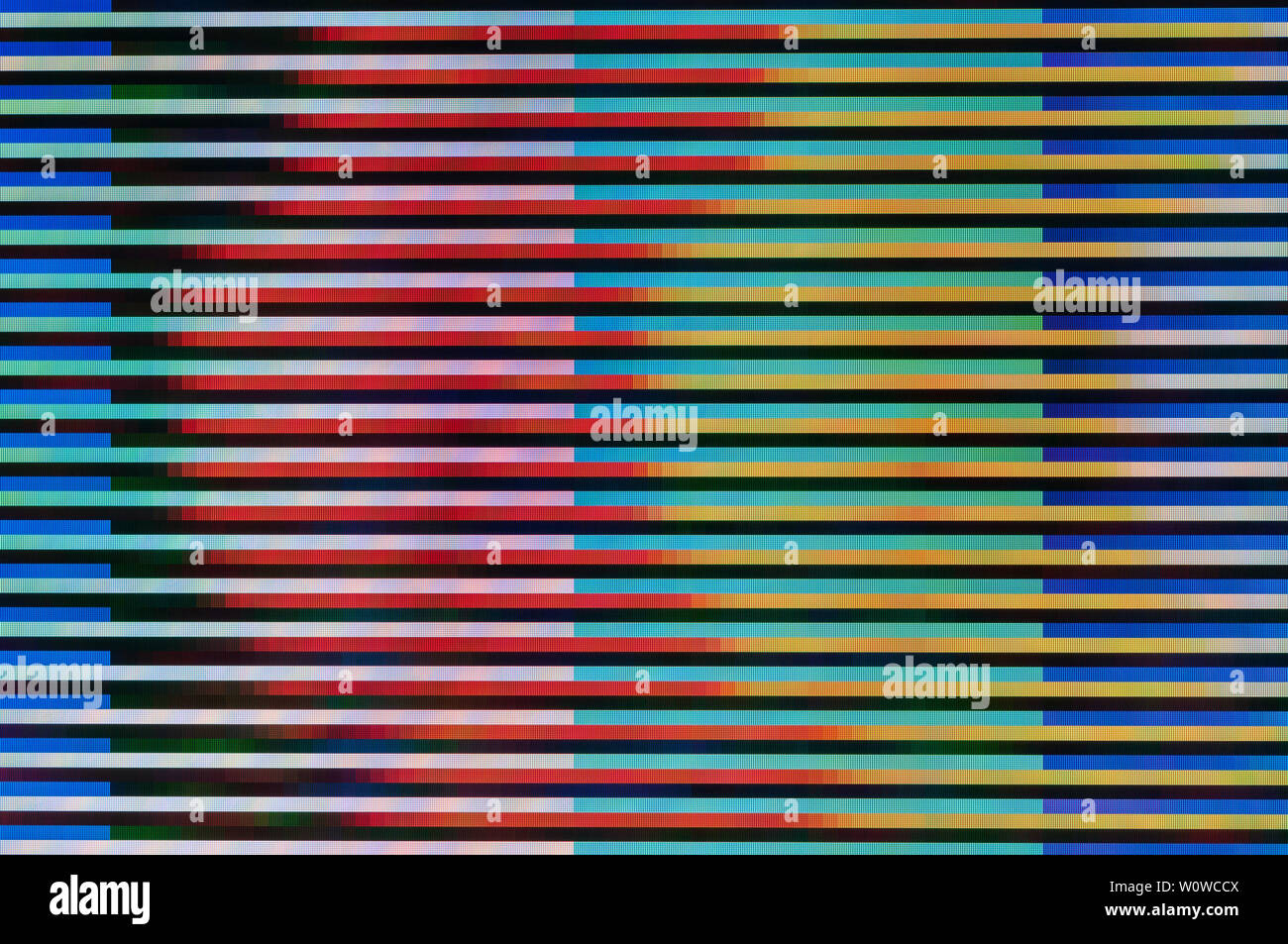 Abstract background of a digital glitch Stock Photo - Alamy