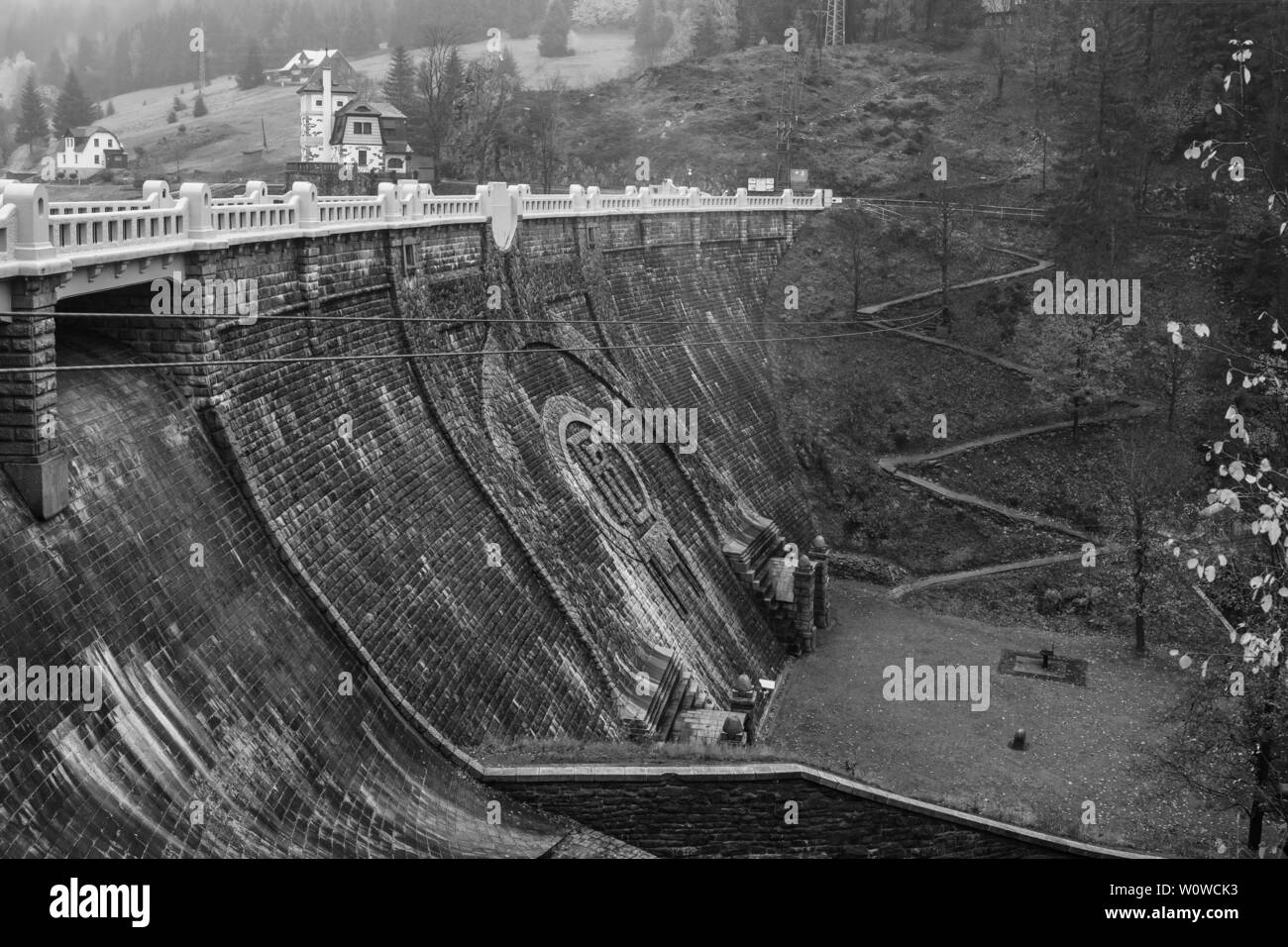The spindleruv mlyn Black and White Stock Photos & Images - Alamy