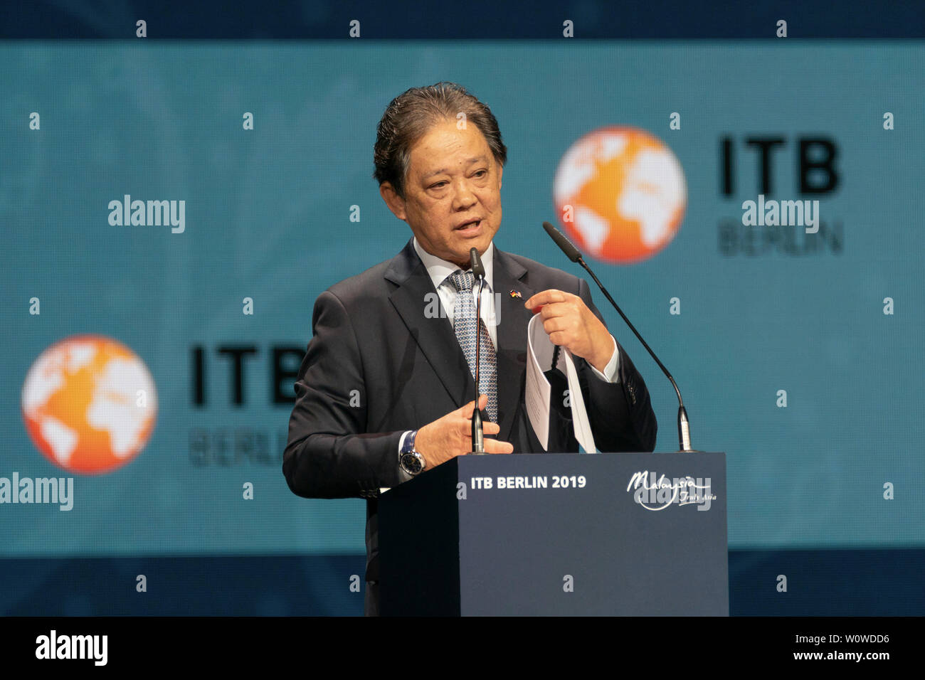 ITB Berlin 2019 - Opening Ceremony. S.E. Datuk Mohamaddin bin Ketapi ...
