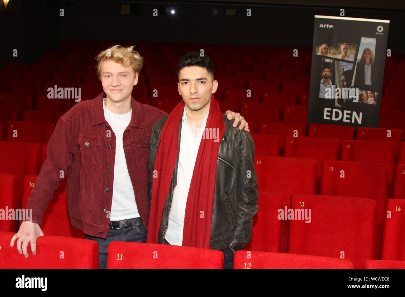 Bruno Alexander, Adnan Jafar, Photocall EDEN, Abaton Kino Hamburg, 18. ...
