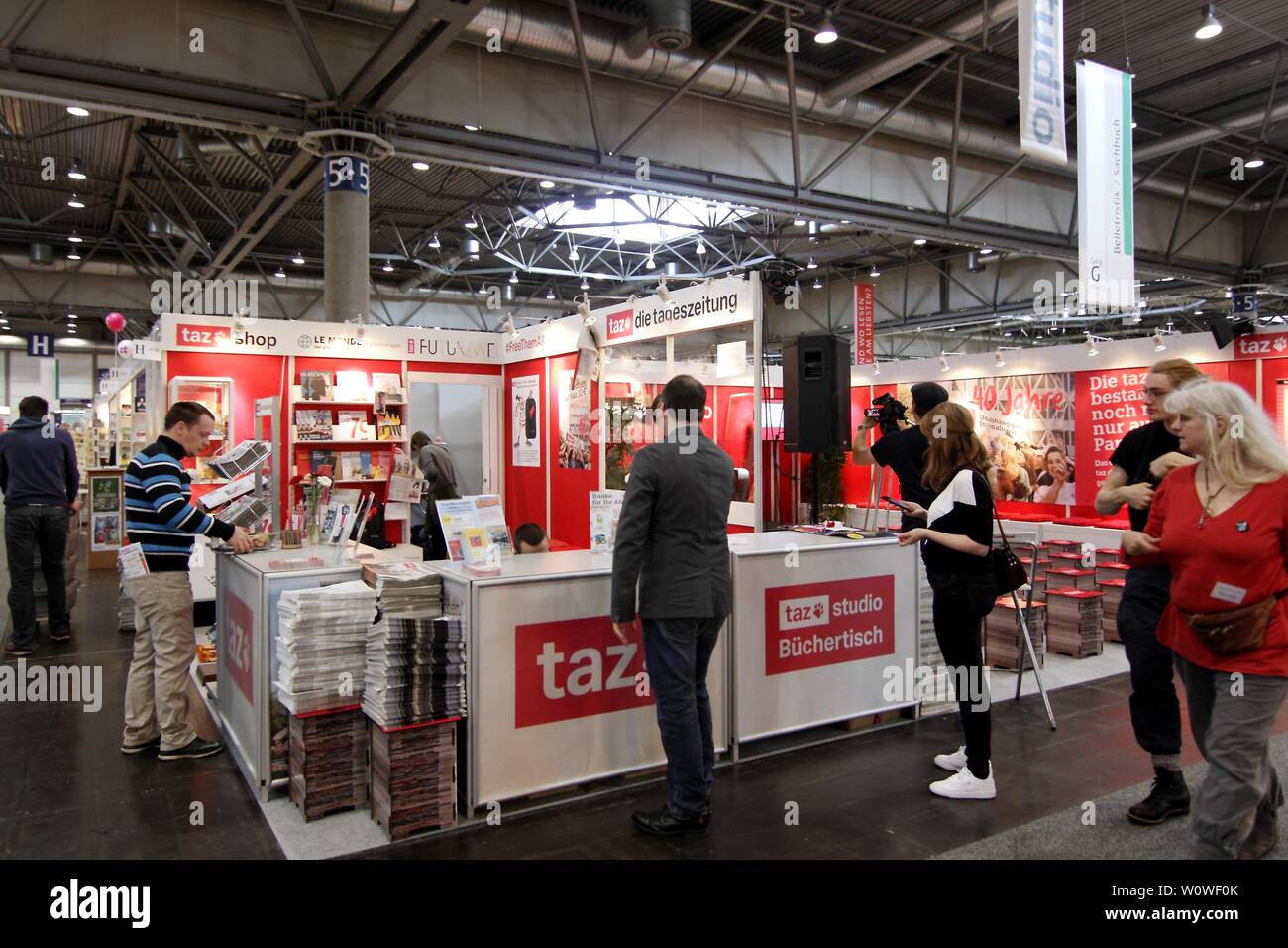 The pictures show exhibition halls on the exhibition grounds shortly ...