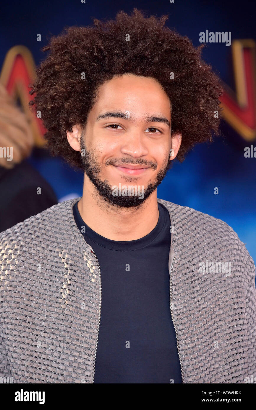 Los Angeles, USA. 26th June, 2019. Jorge Lendeborg Jr. at the world ...