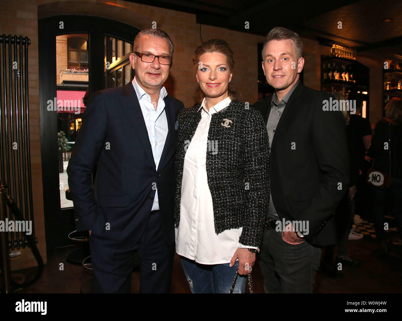 Olaf Schmidt, Sabine Stamm,Lars Ohms,Pre-Easter-Drink and After Work ...