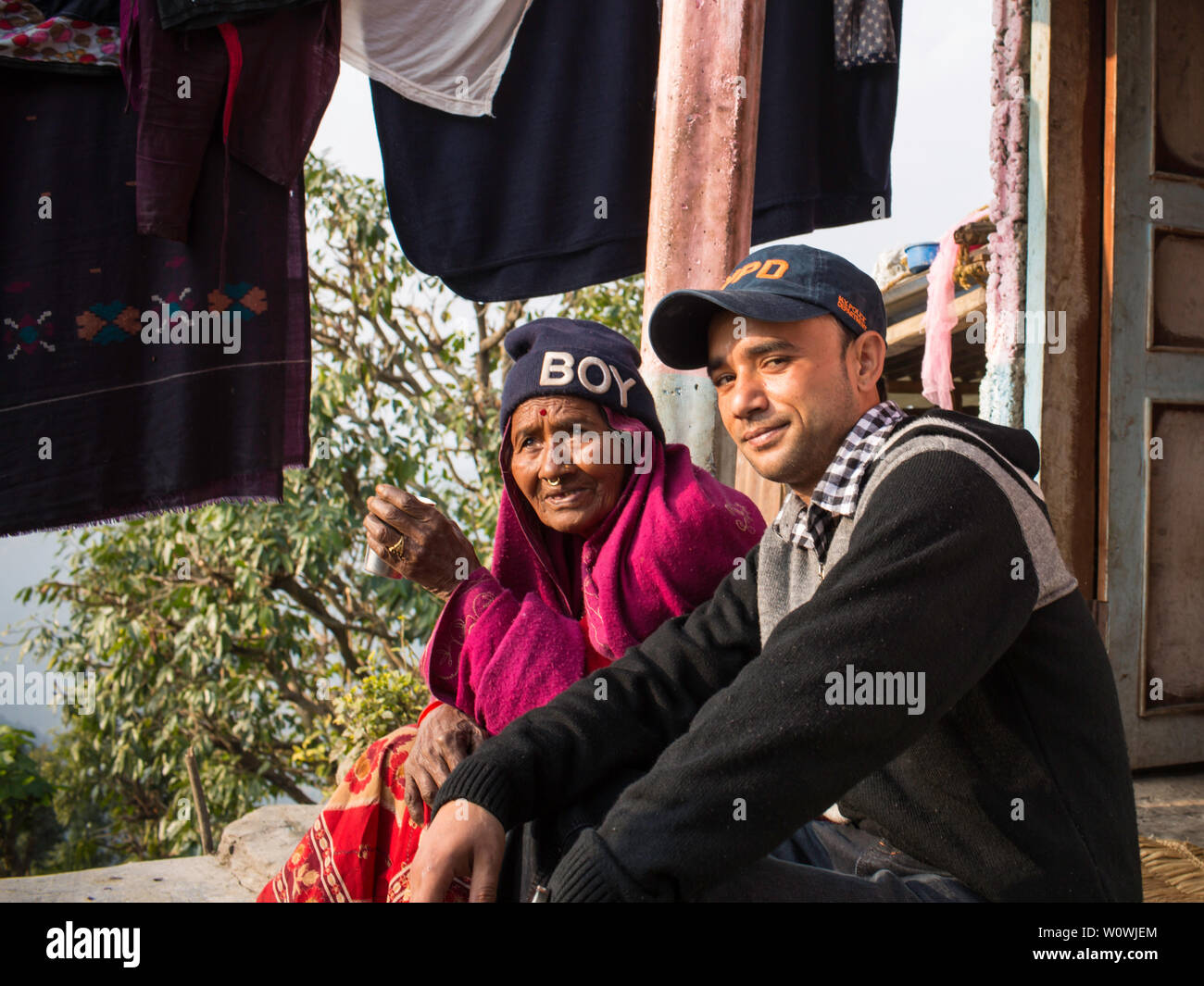All kinds of Nepalese Stock Photo - Alamy