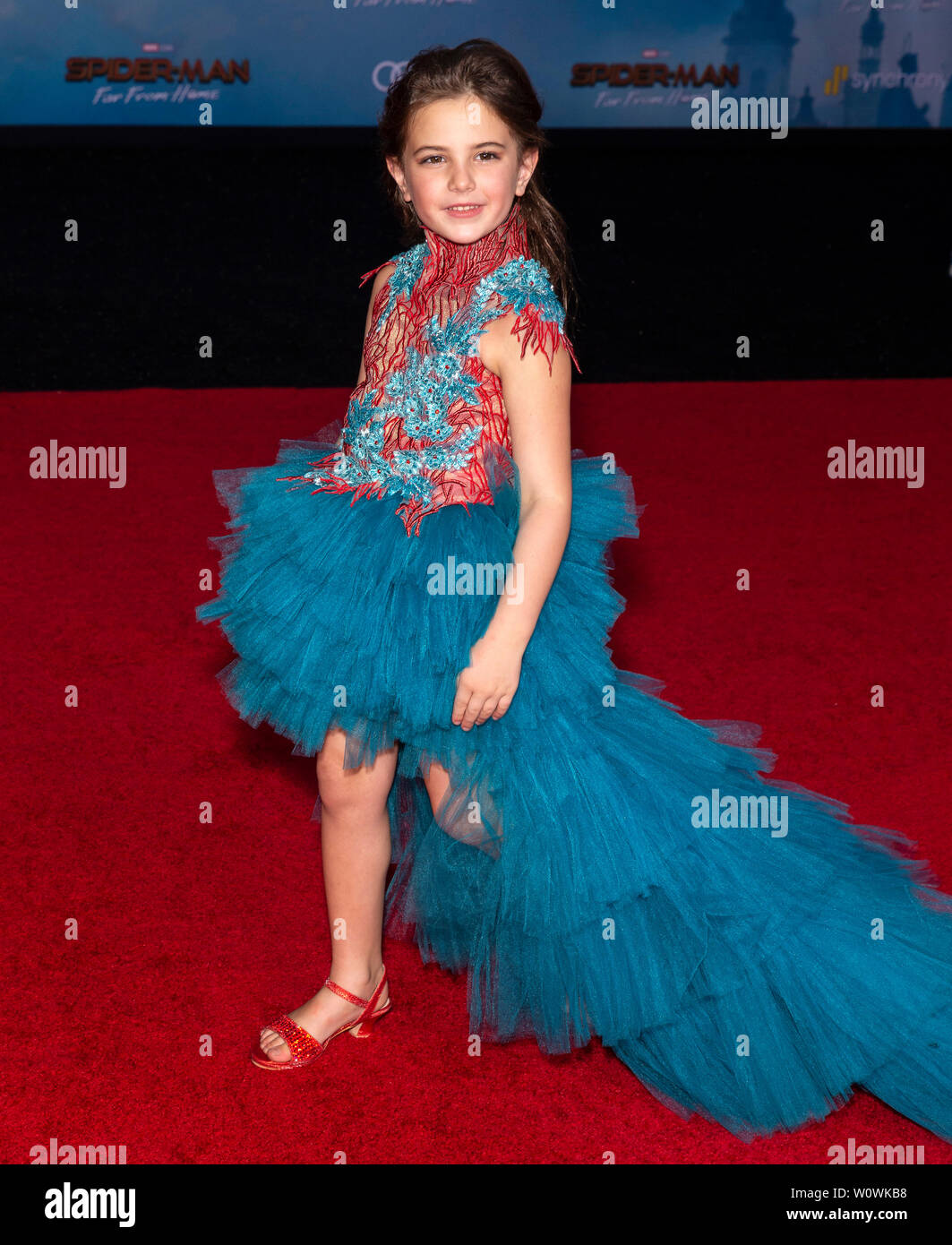 Los Angeles, CA - June 26, 2019: Lexi Rabe attends the premiere of Sony ...