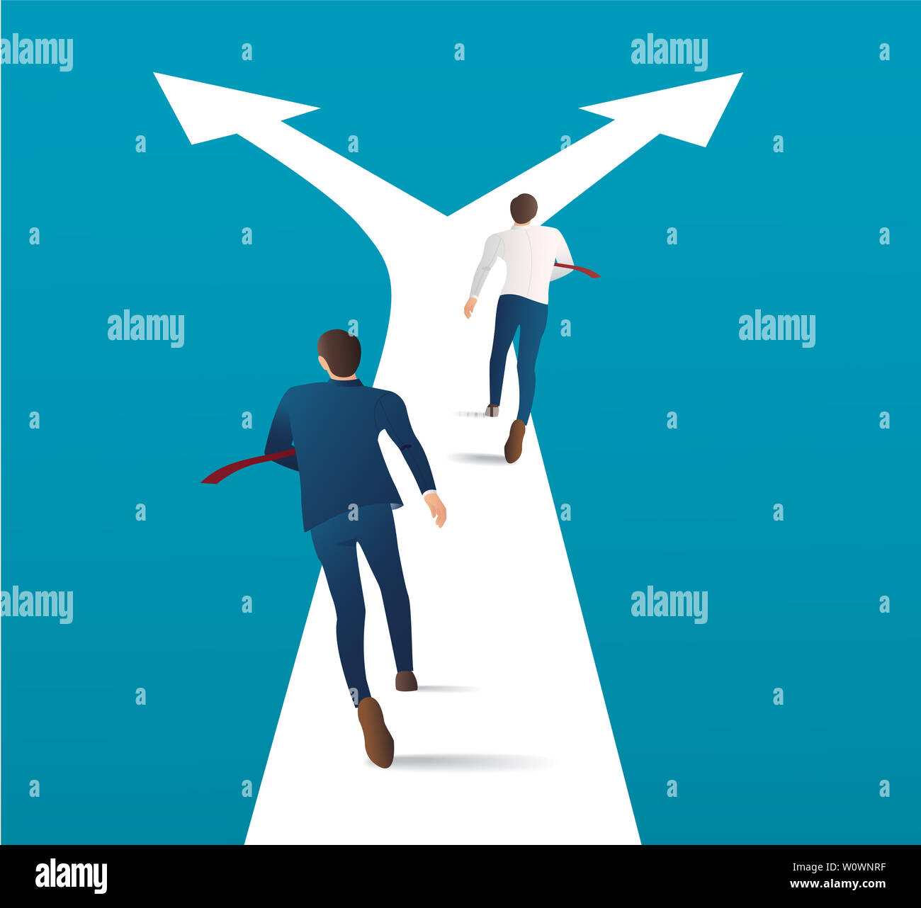 Active man crossroads hi-res stock photography and images - Alamy