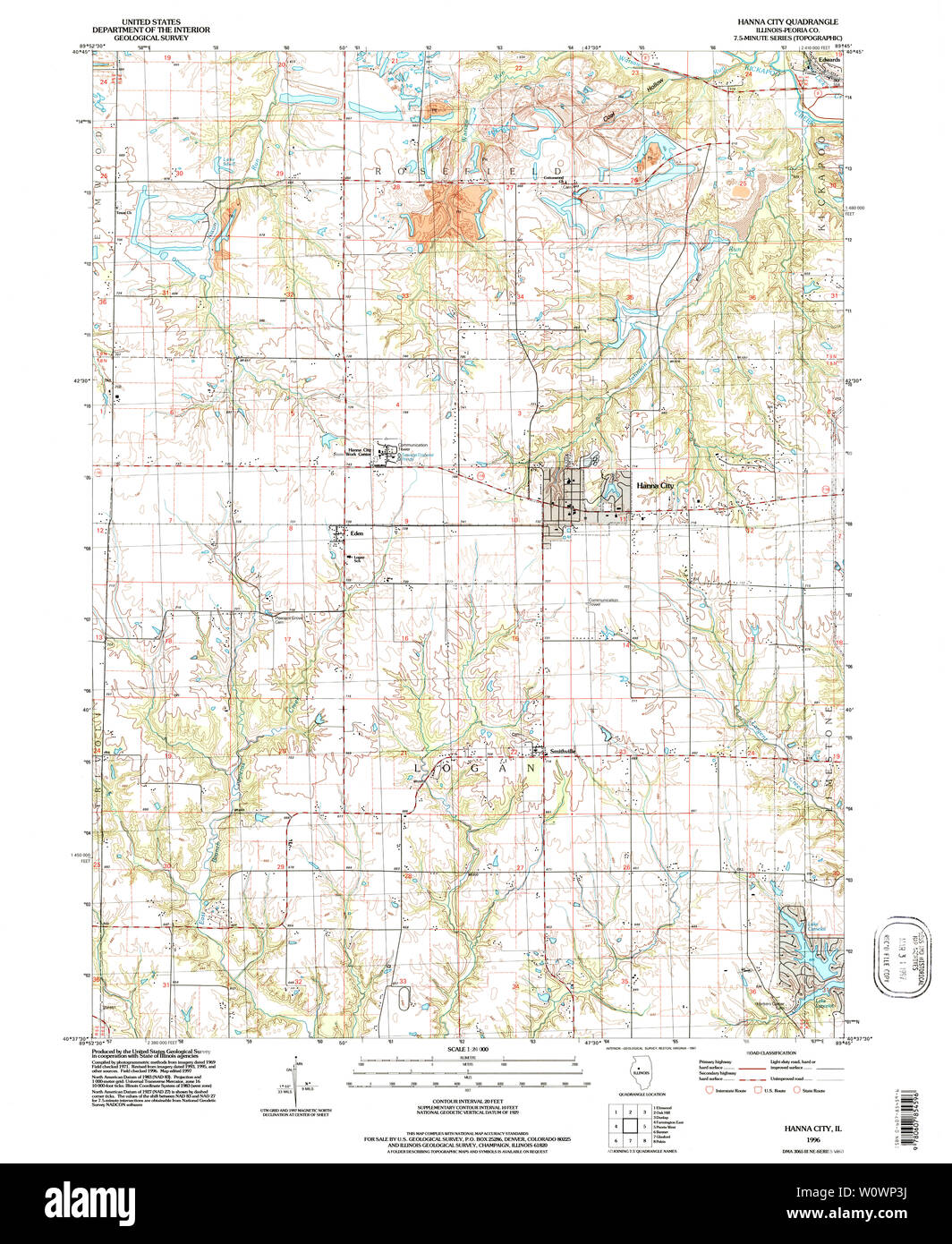 Hanna map Cut Out Stock Images & Pictures - Alamy