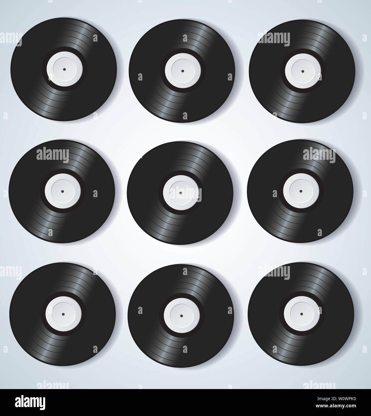 colorful vinyl records background Stock Photo - Alamy