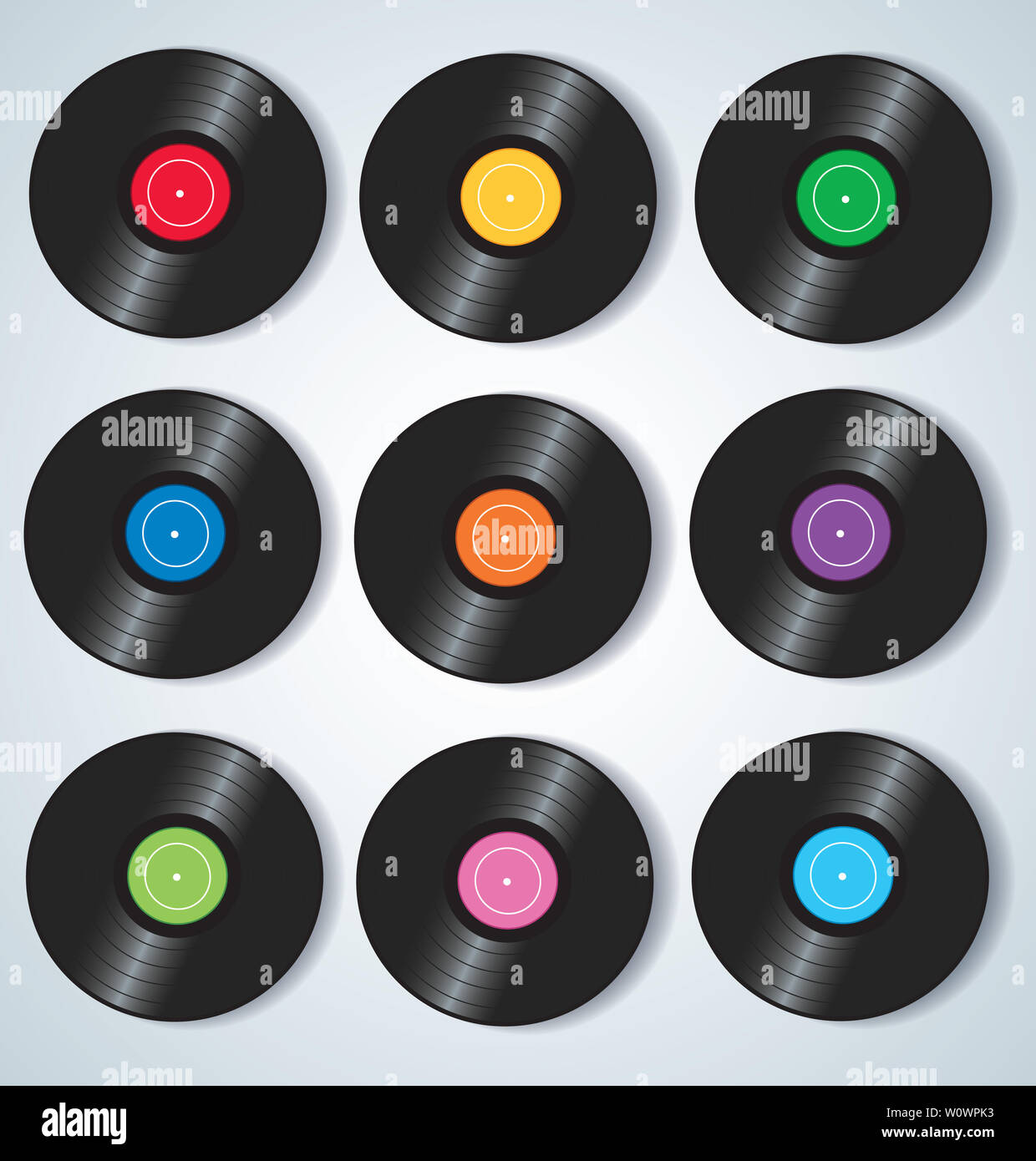 Vinyl records background hi-res stock photography and images - Alamy