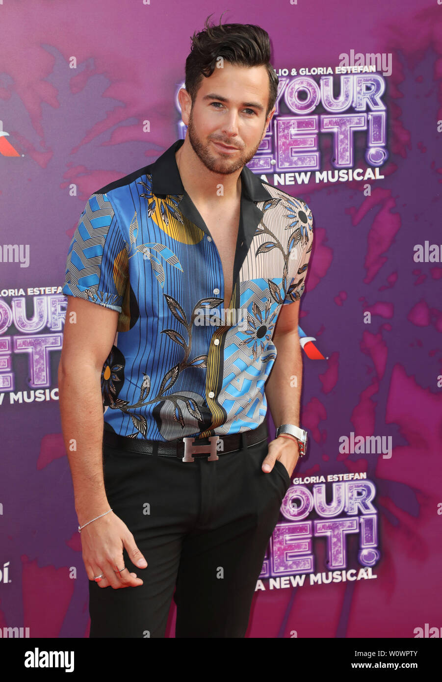 Aaron Renfree, On Your Feet - Musical Press Night, London Coliseum ...