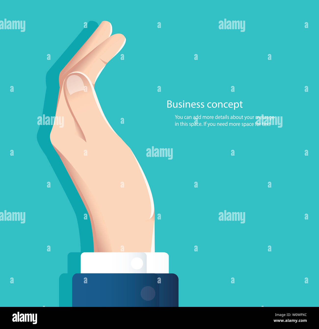 design of free hand rise up, hand up Stock Photo - Alamy