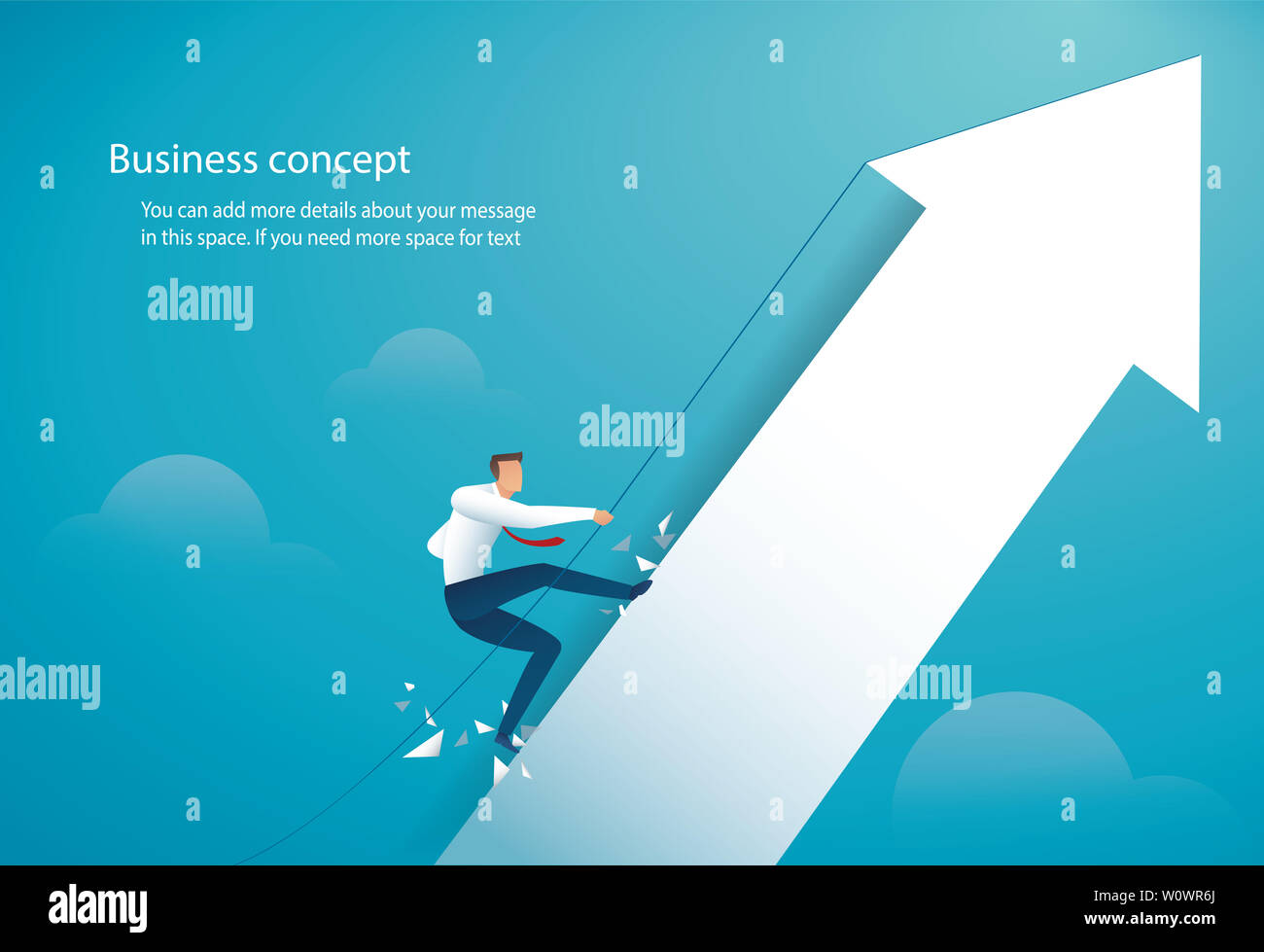 Chart rise climb climbing hi-res stock photography and images - Alamy