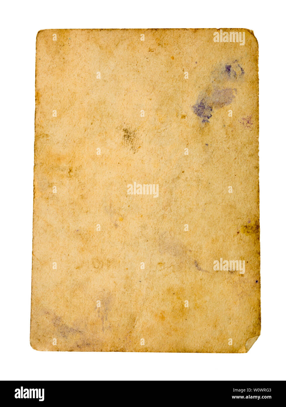 Old paper on white background Stock Photo - Alamy