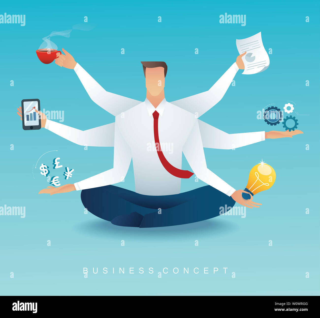 Multitasking skills hi-res stock photography and images - Alamy