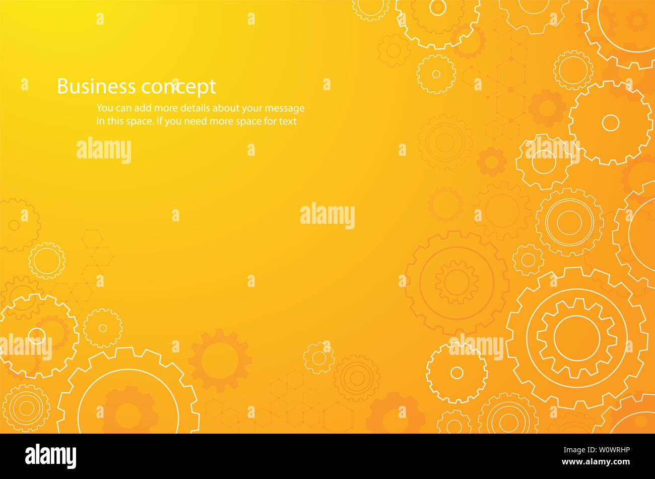 abstract orange cogs wheel background Stock Photo - Alamy