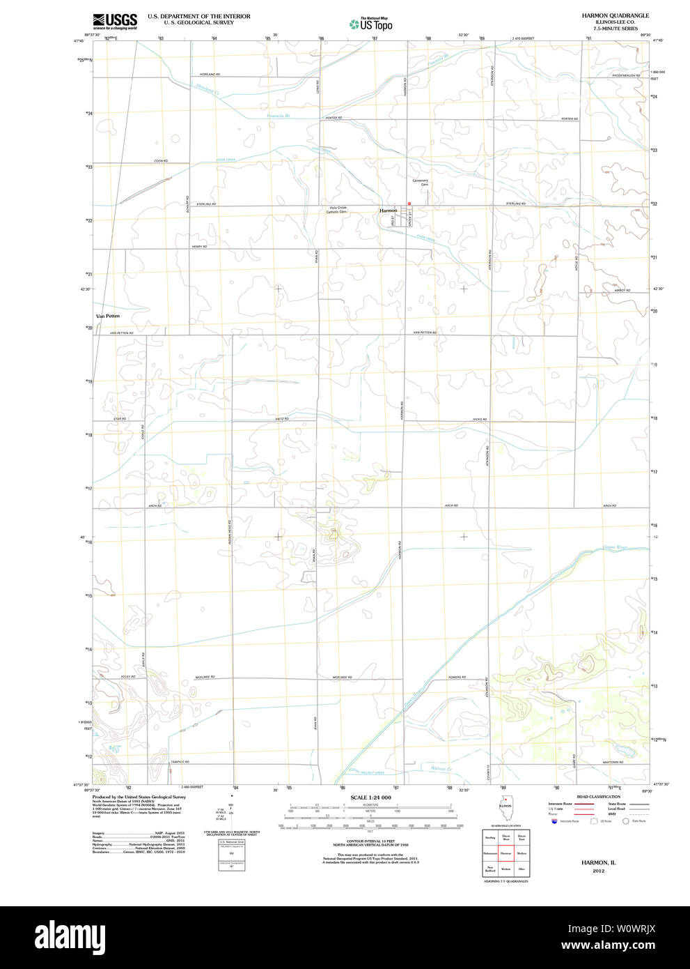 Harmon map hi-res stock photography and images - Alamy