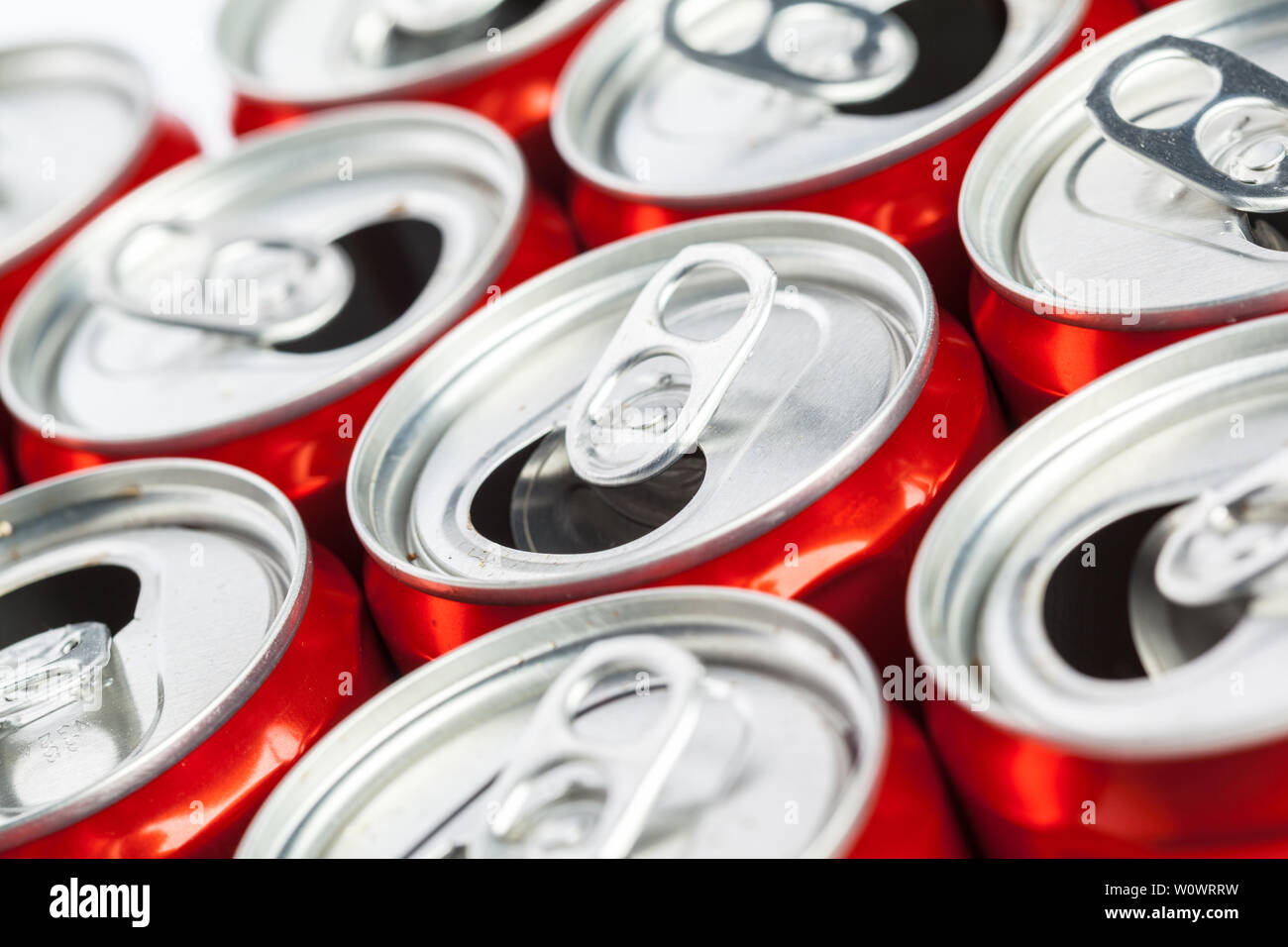 Empty recycle cans Stock Photo - Alamy