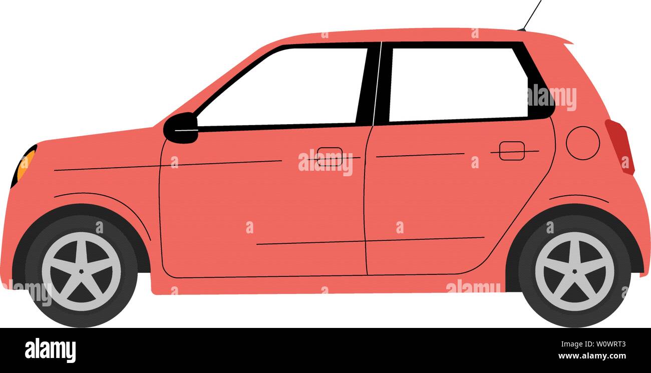 Mini car vector hi-res stock photography and images - Alamy