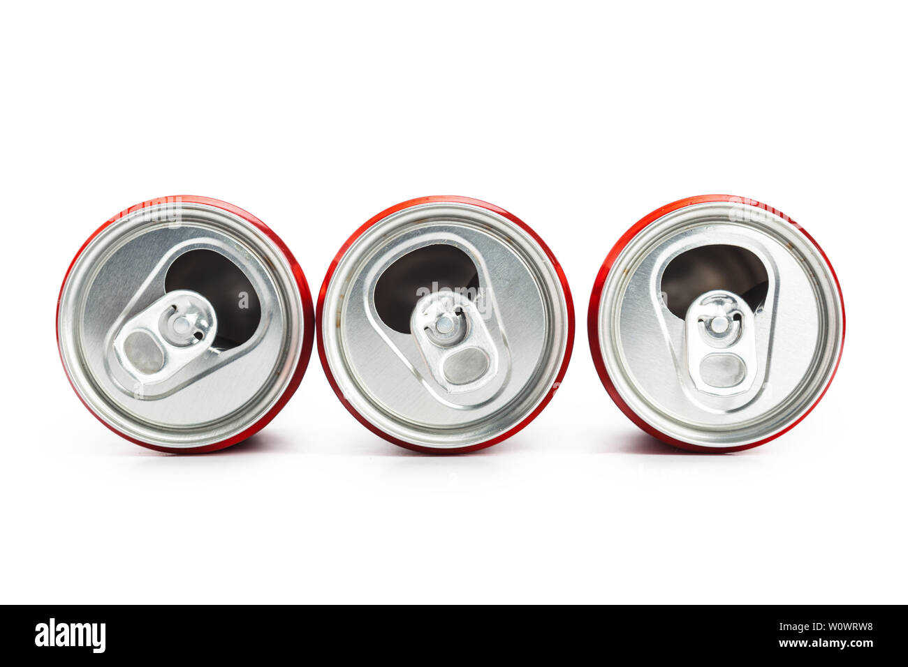 Empty recycle cans Stock Photo - Alamy