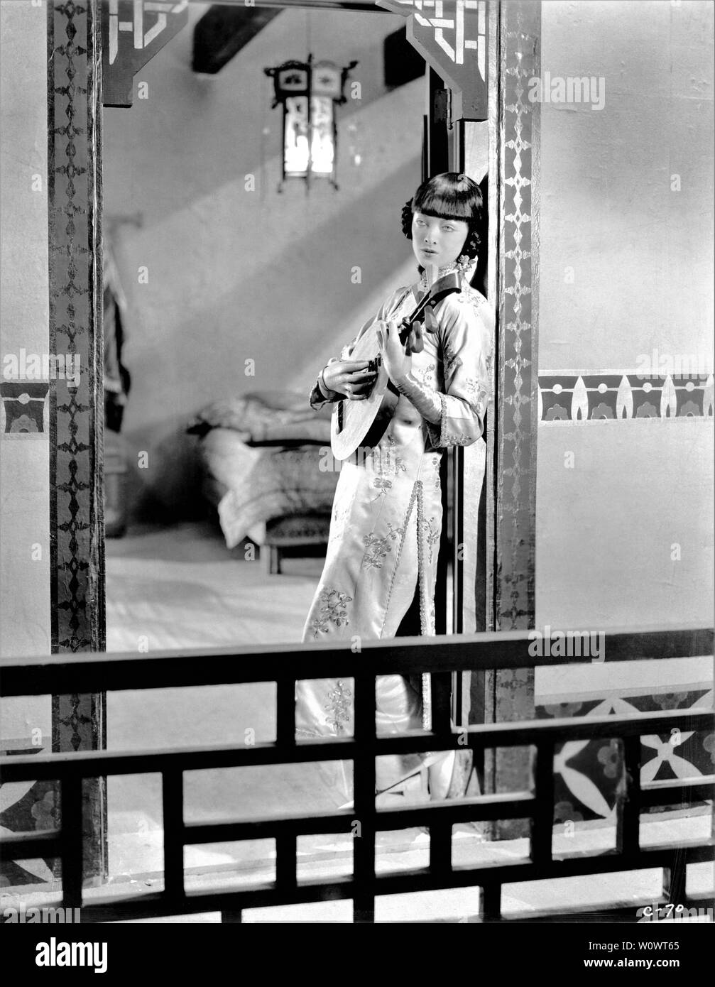 MYRNA LOY in THE CRIMSON CITY 1928 director Archie Mayo Warner Bros ...