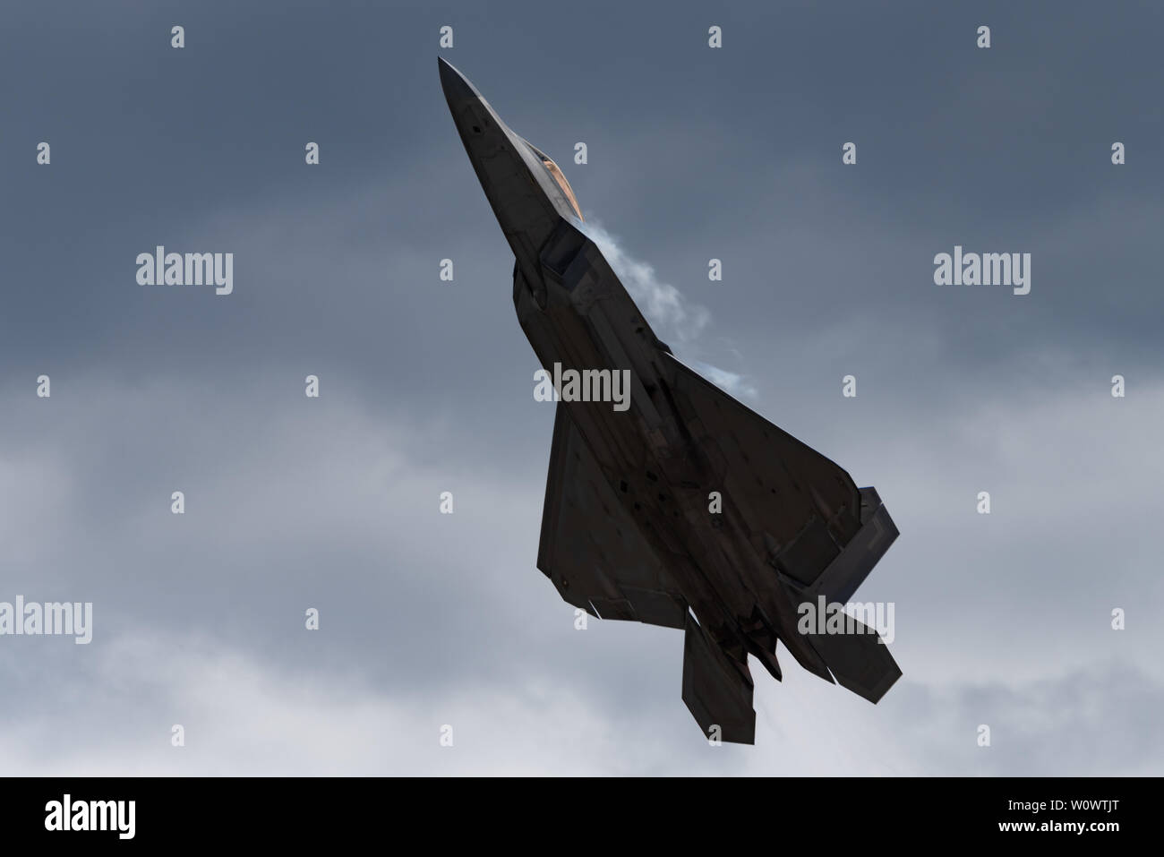U.S. Air Force Maj. Paul 'Loco' Lopez, F-22 Demo Team commander and ...