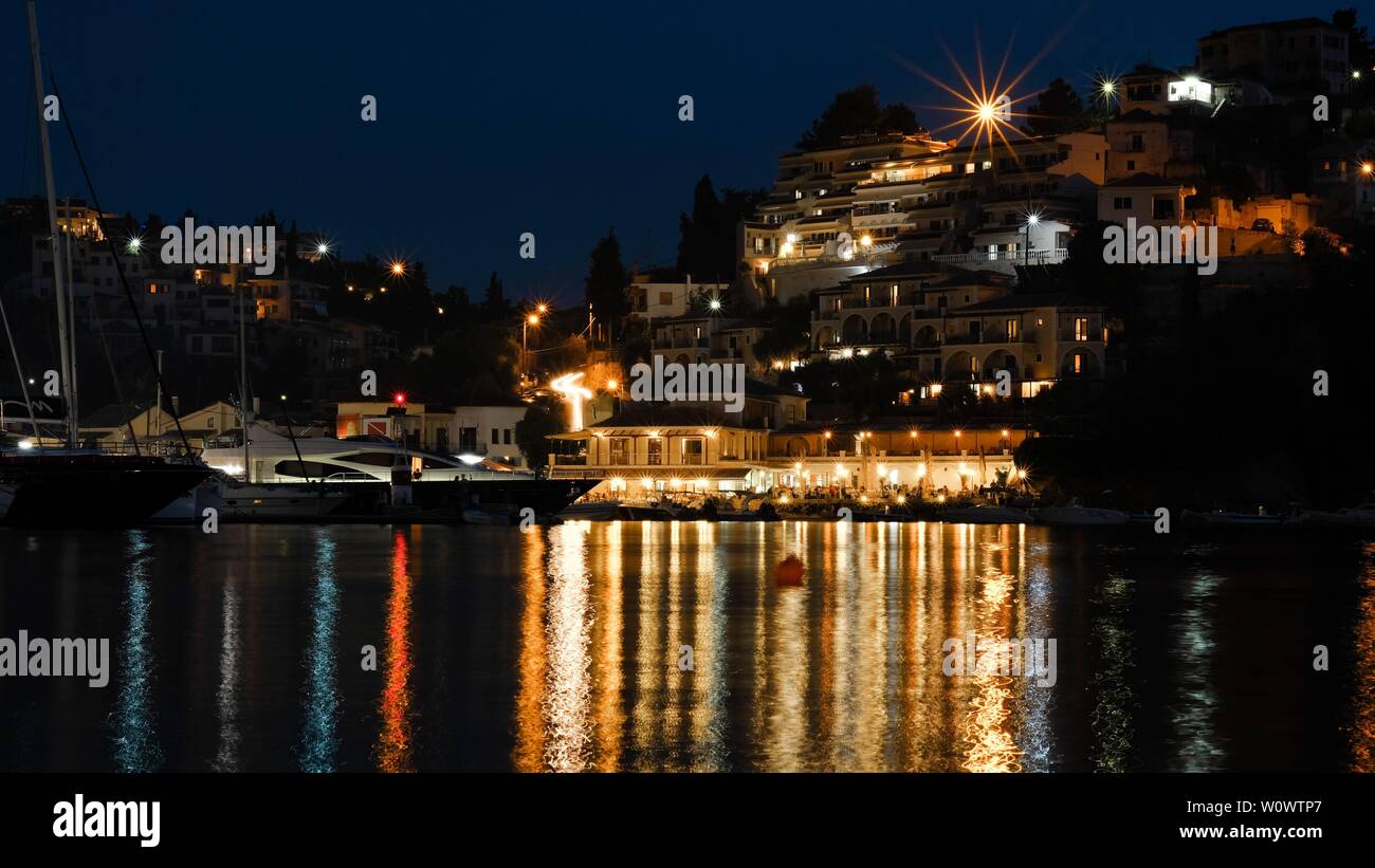 Plataria picturesque village in Sivota Greece Stock Photo - Alamy