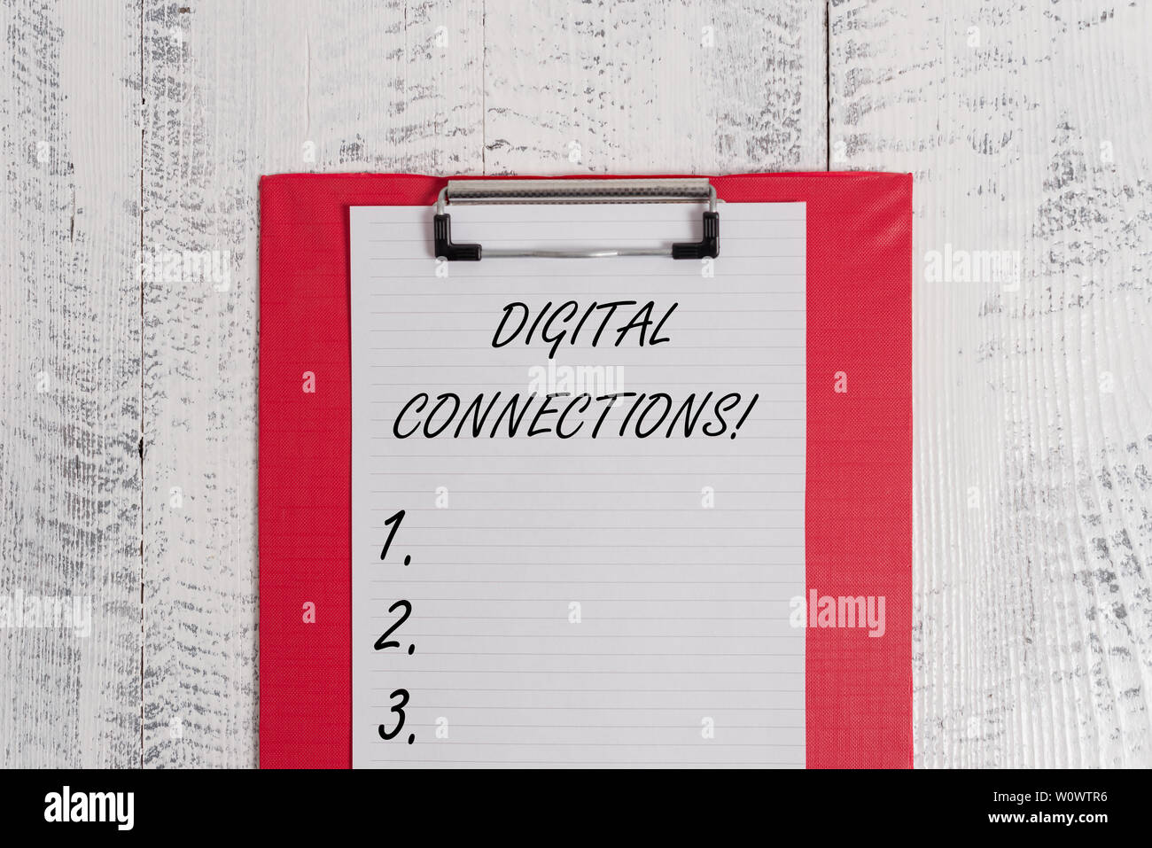 Text sign showing Digital Connections. Business photo text Powerful ...