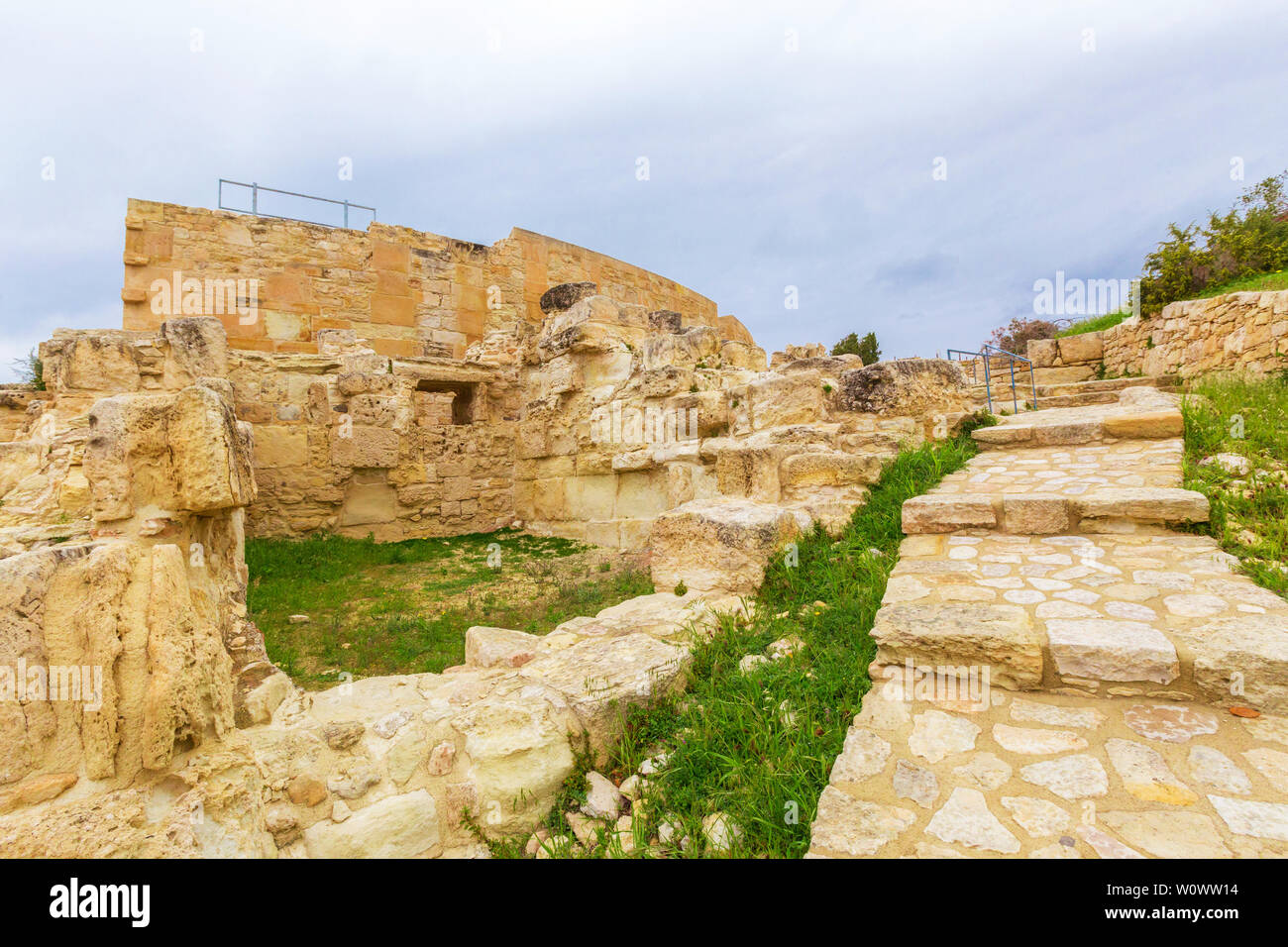 Ancient ruins. Cyprus Stock Photo - Alamy