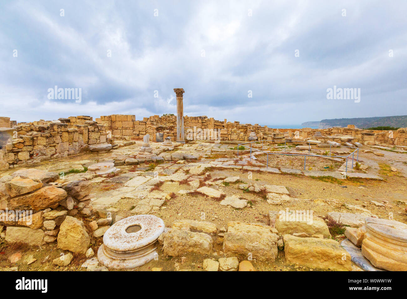 Ancient ruins. Cyprus Stock Photo - Alamy