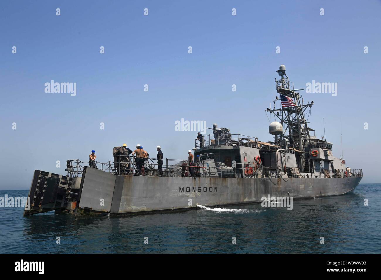 190624-A-ET280-2043 ARABIAN GULF (June 24, 2019) The Cyclone-class ...