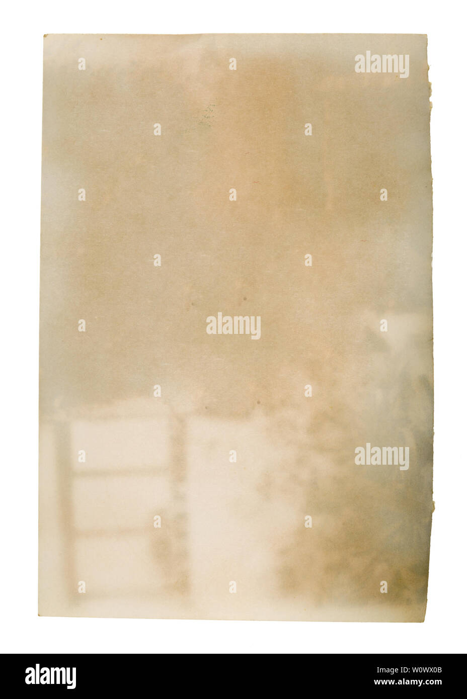 Old paper on white background Stock Photo - Alamy