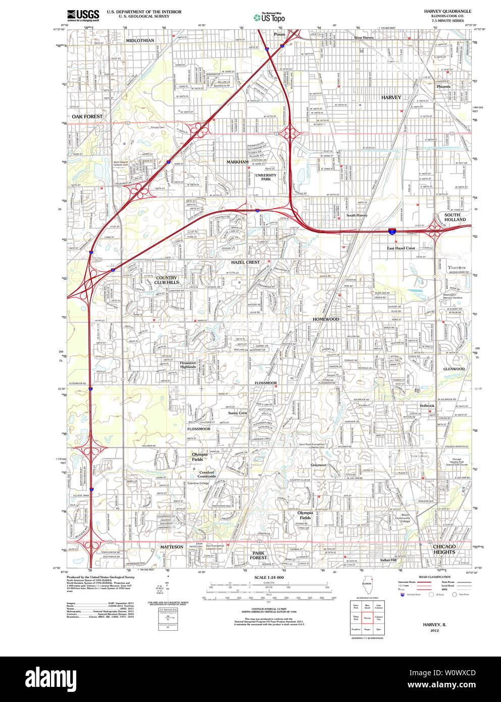 Harvey maps hi-res stock photography and images - Alamy