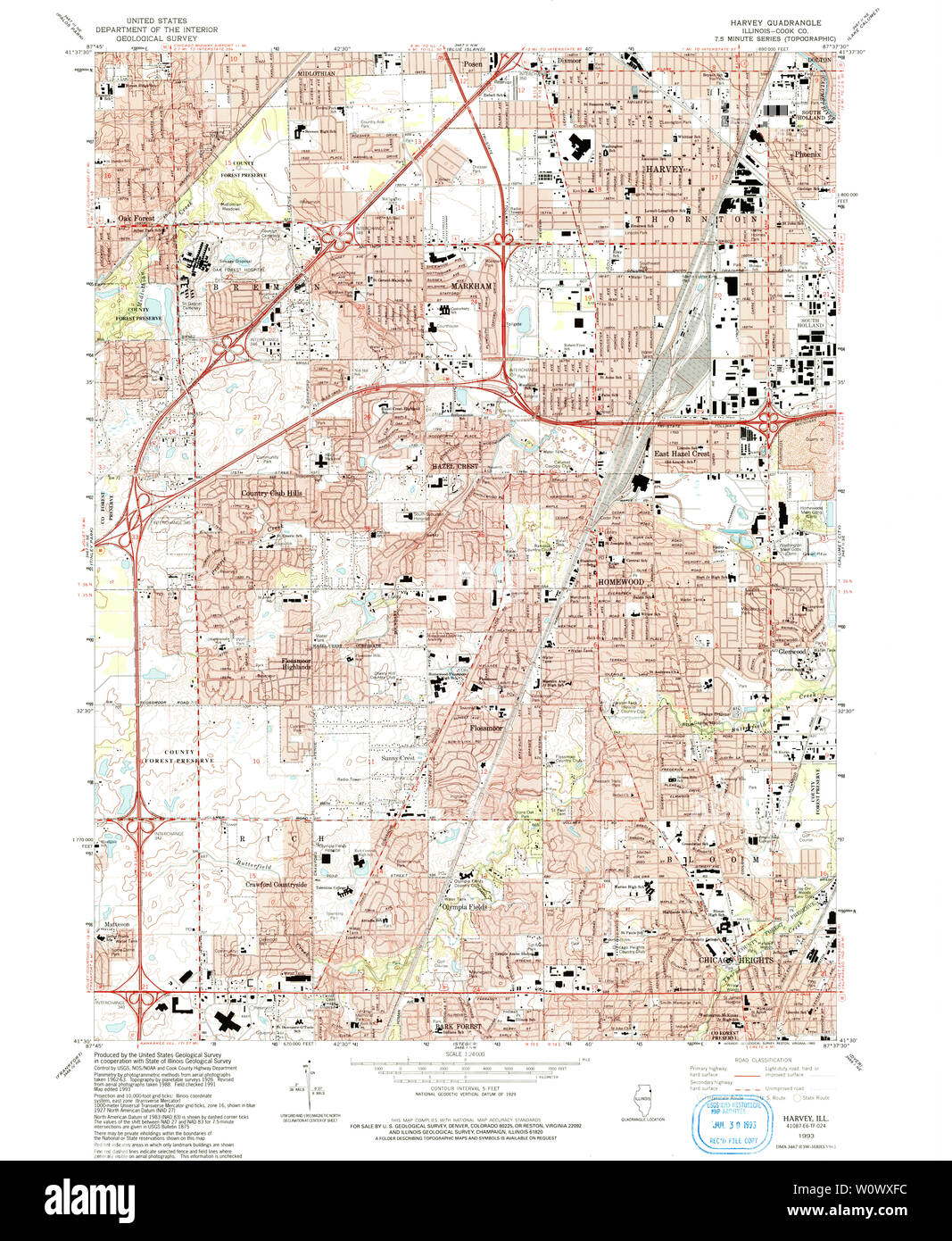 Harvey maps hi-res stock photography and images - Alamy