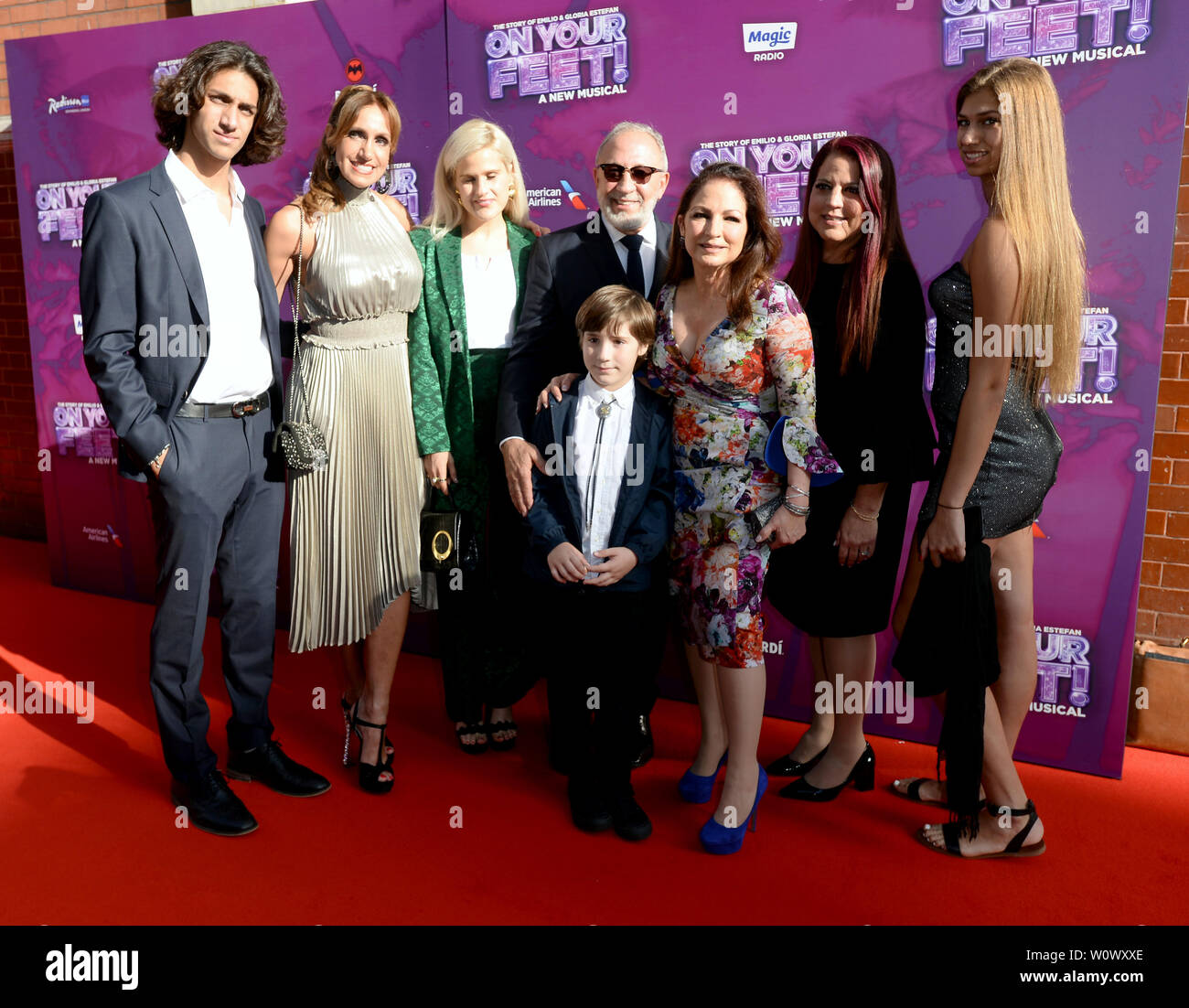 Gloria Estefan And Family