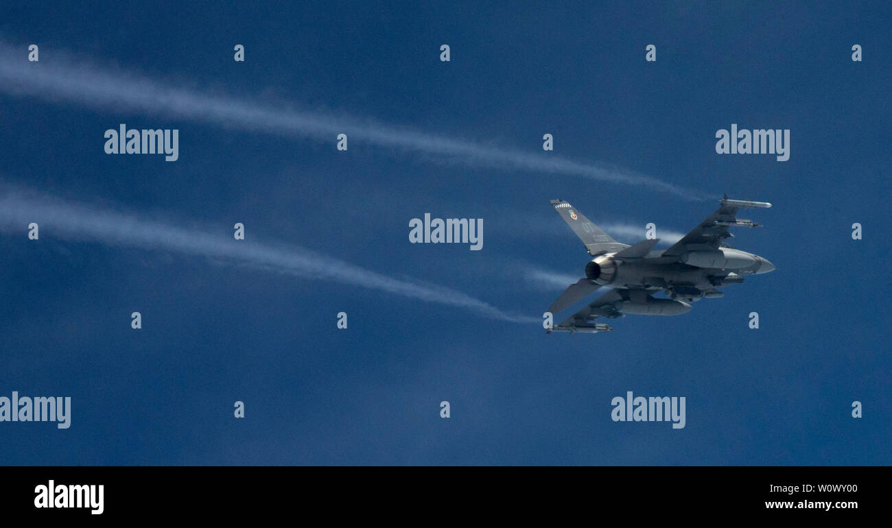 An F-16 Test Pilot assigned to the 85th Test Evaluation Squadron ...