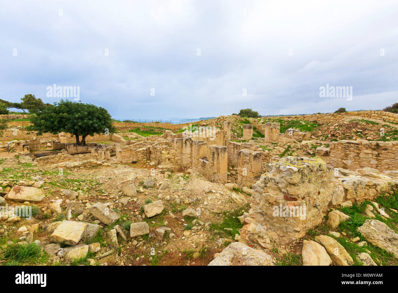 Ancient ruins. Cyprus Stock Photo - Alamy