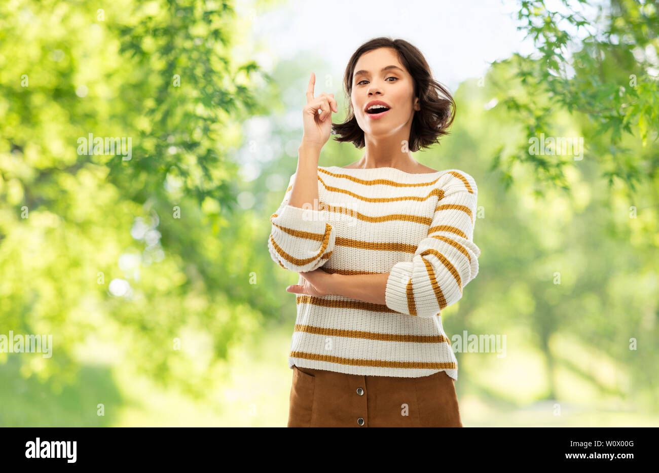 Finger pointing warning hi-res stock photography and images - Alamy