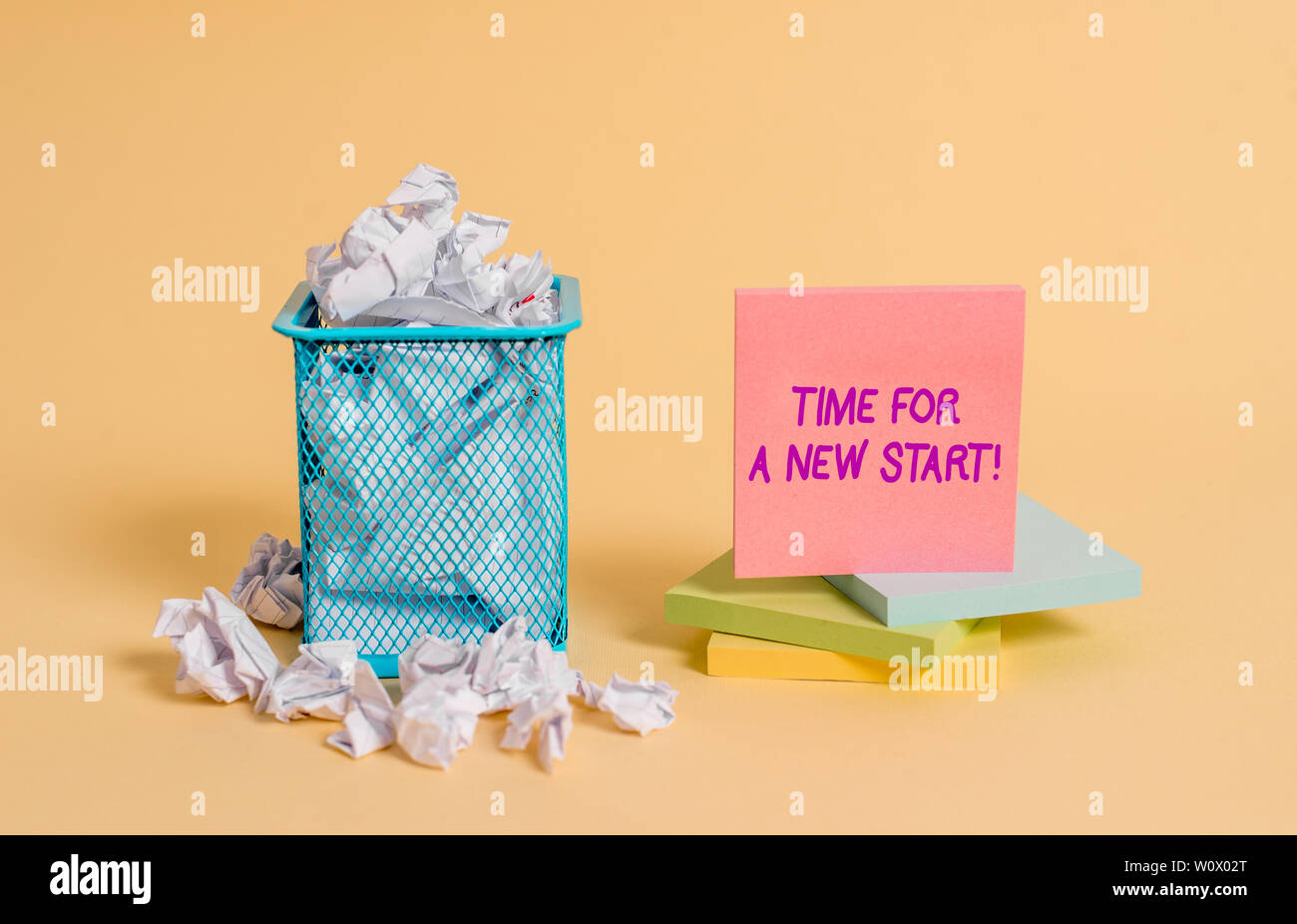 Conceptual hand writing showing Time For A New Start. Concept meaning ...