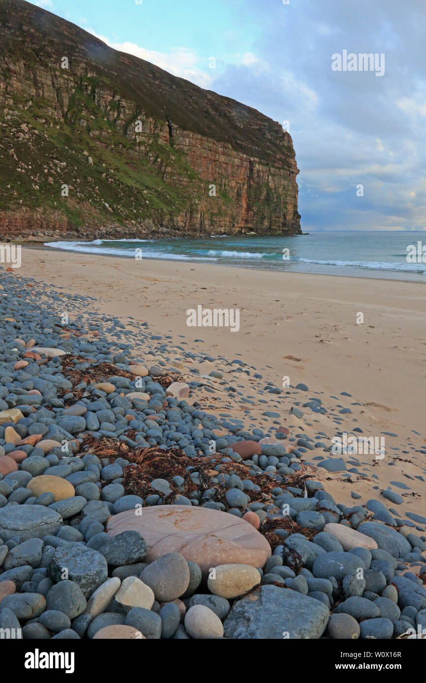 View of Rackwick beach and Bay Hoy Orkney Stock Photo - Alamy