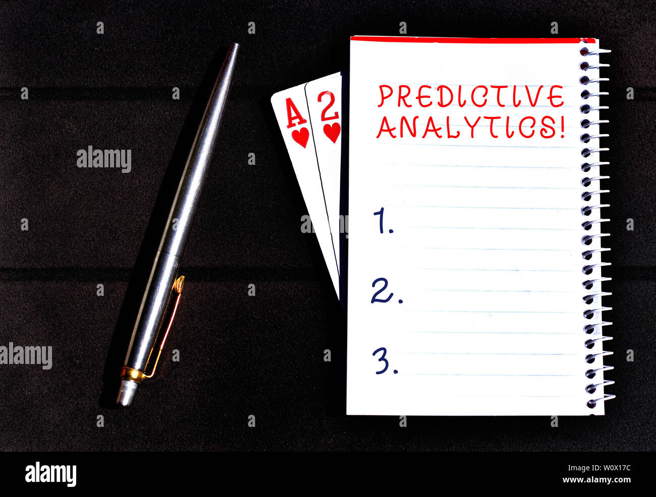 Conceptual Hand Writing Showing Predictive Analytics Concept Meaning