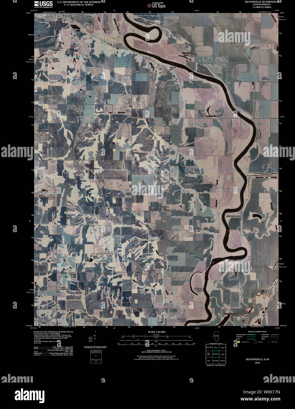 Map of heathsville hi-res stock photography and images - Alamy