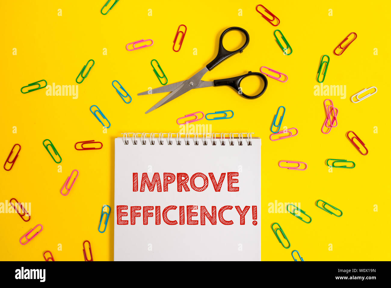 Word writing text Improve Efficiency. Business photo showcasing ...