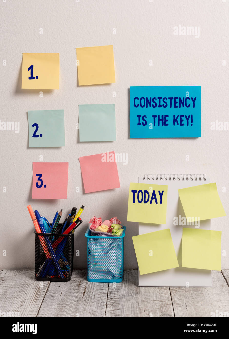 Handwriting text writing Consistency Is The Key. Conceptual photo by ...