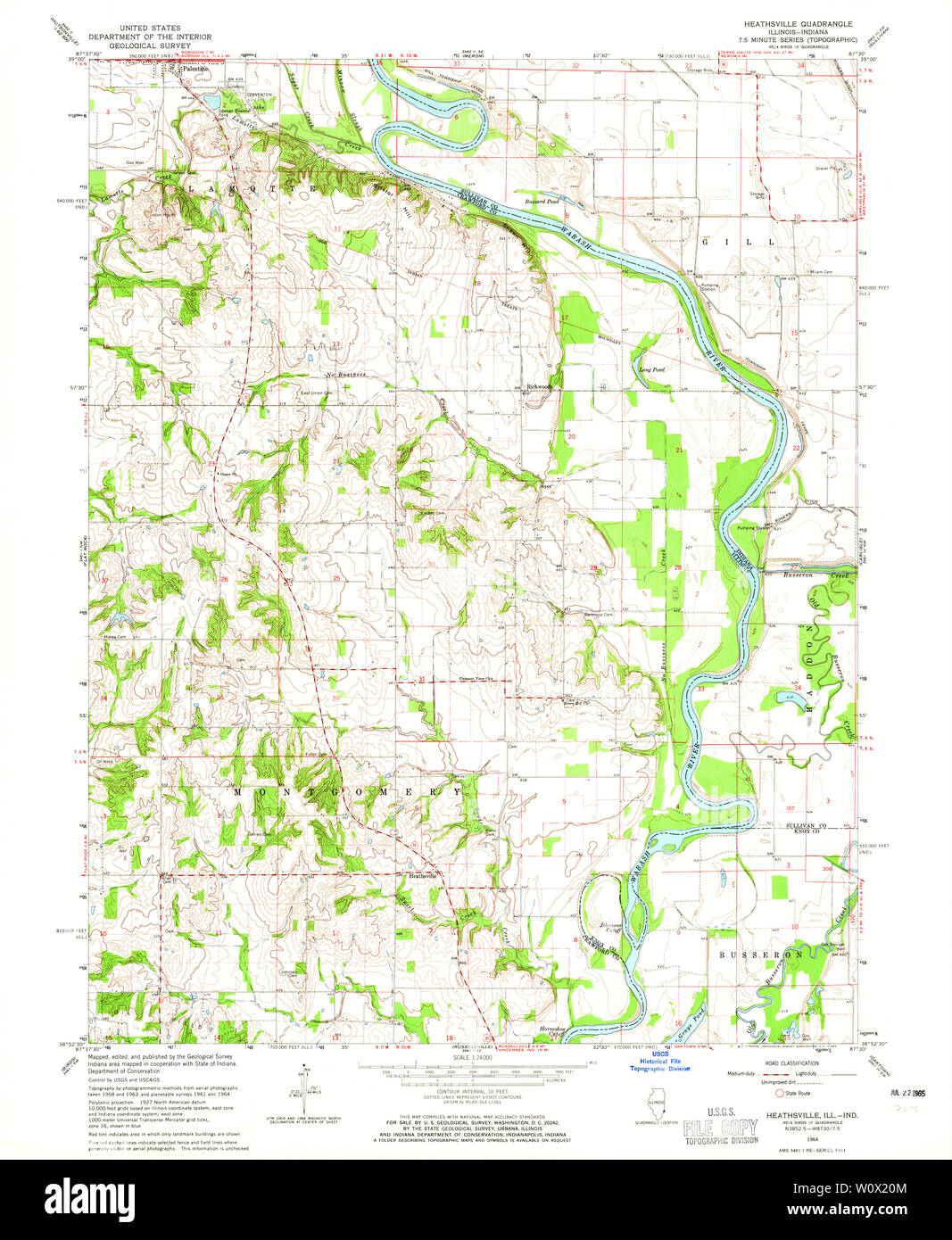 Map of heathsville hi-res stock photography and images - Alamy